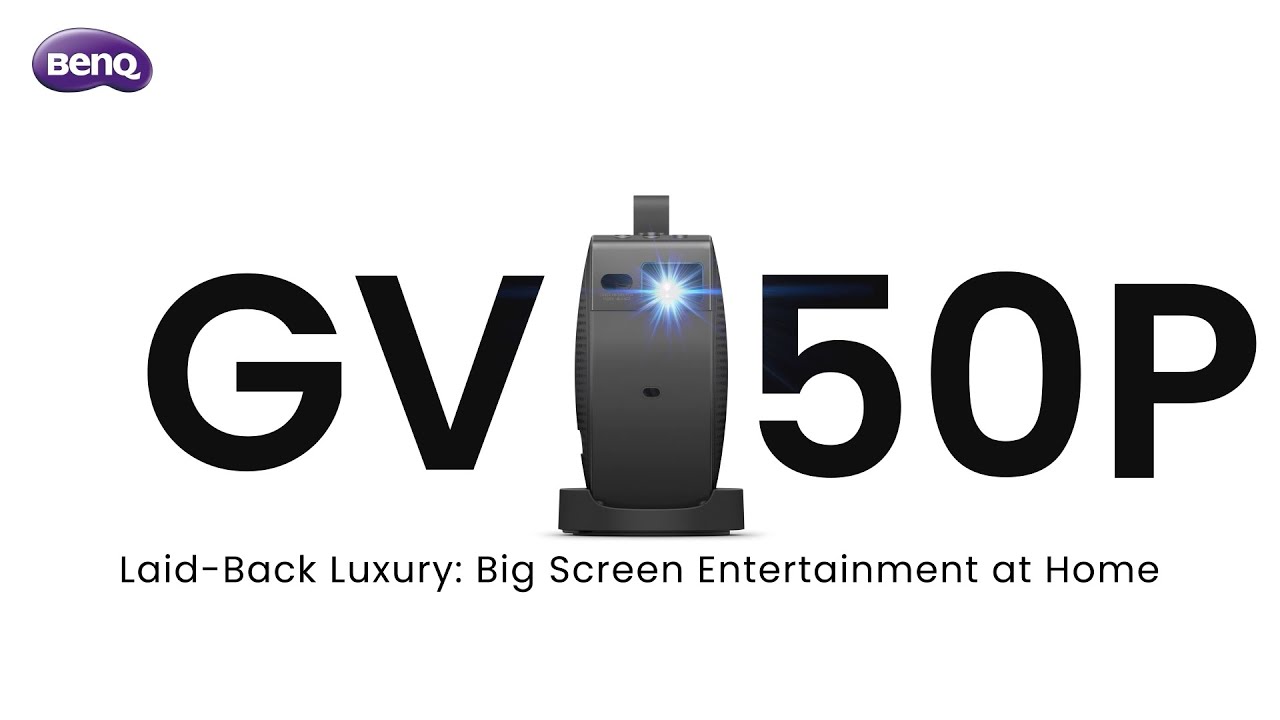 BenQ GV50P Limited Edition | Now in Stunning Black with Premium Carry ...