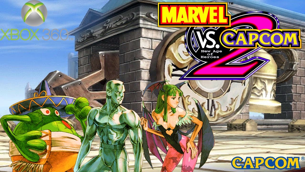 Marvel vs Capcom 2 (Xbox 360) - Amingo, Iceman, Morrigan - YouTube