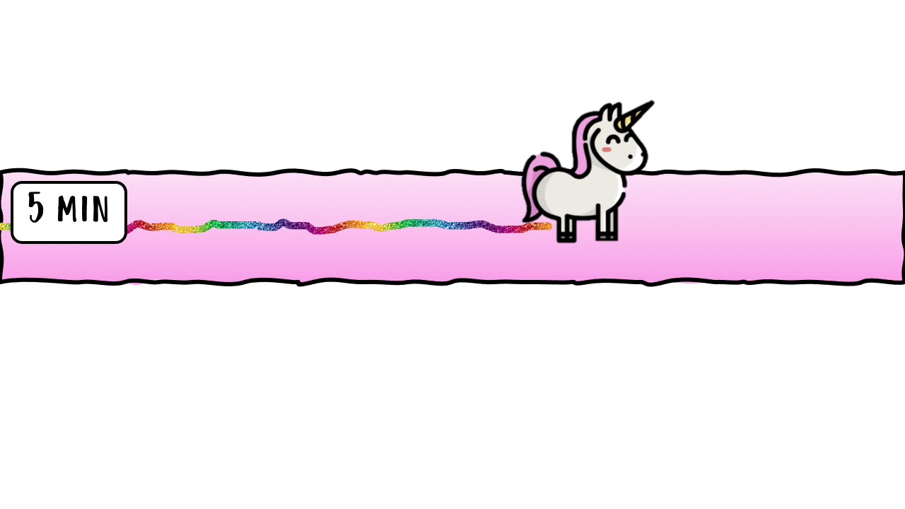 Temporizador 5 MINUTOS UNICORNIO 5 minute unicorn timer - YouTube