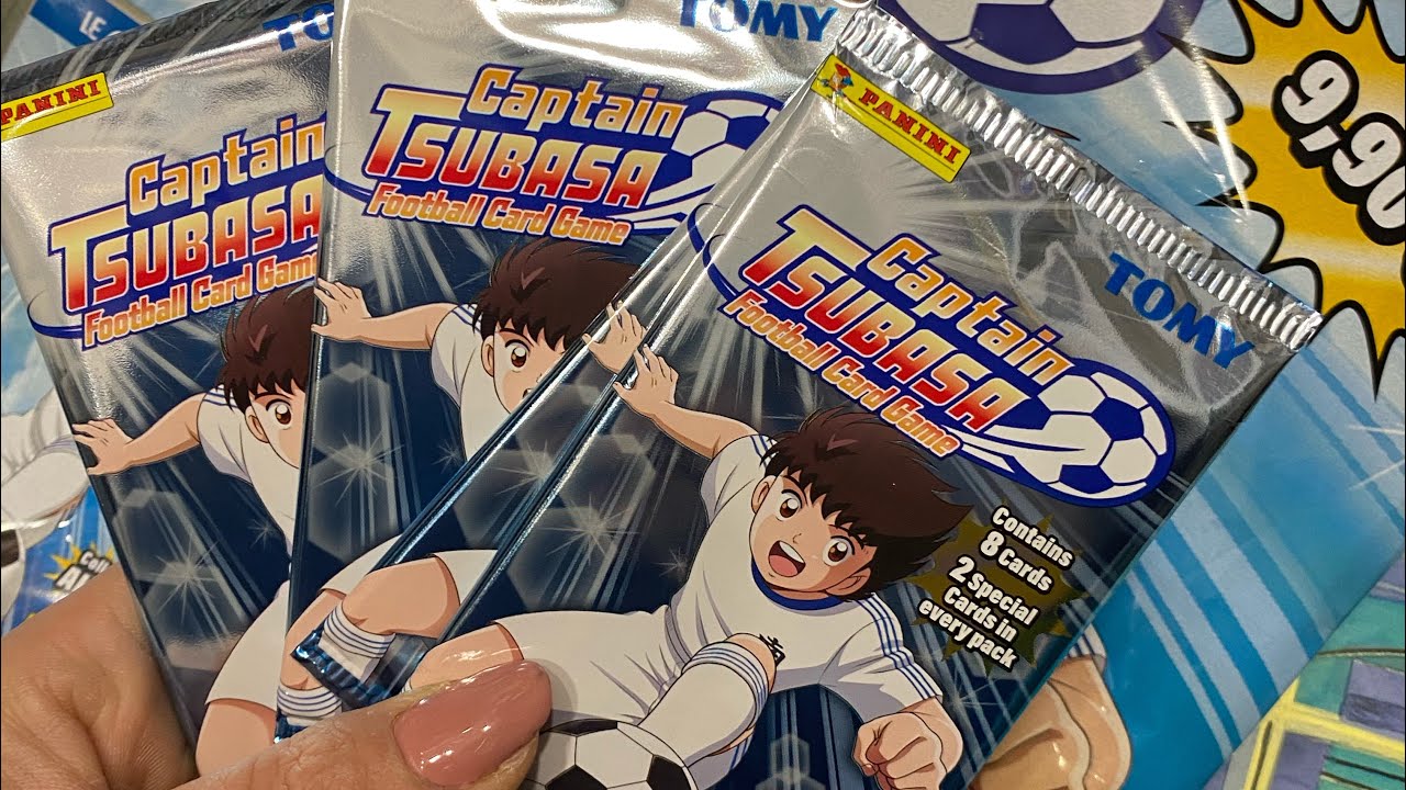 Captain Tsubasa, football card game! #panini #captaintsubasa - YouTube