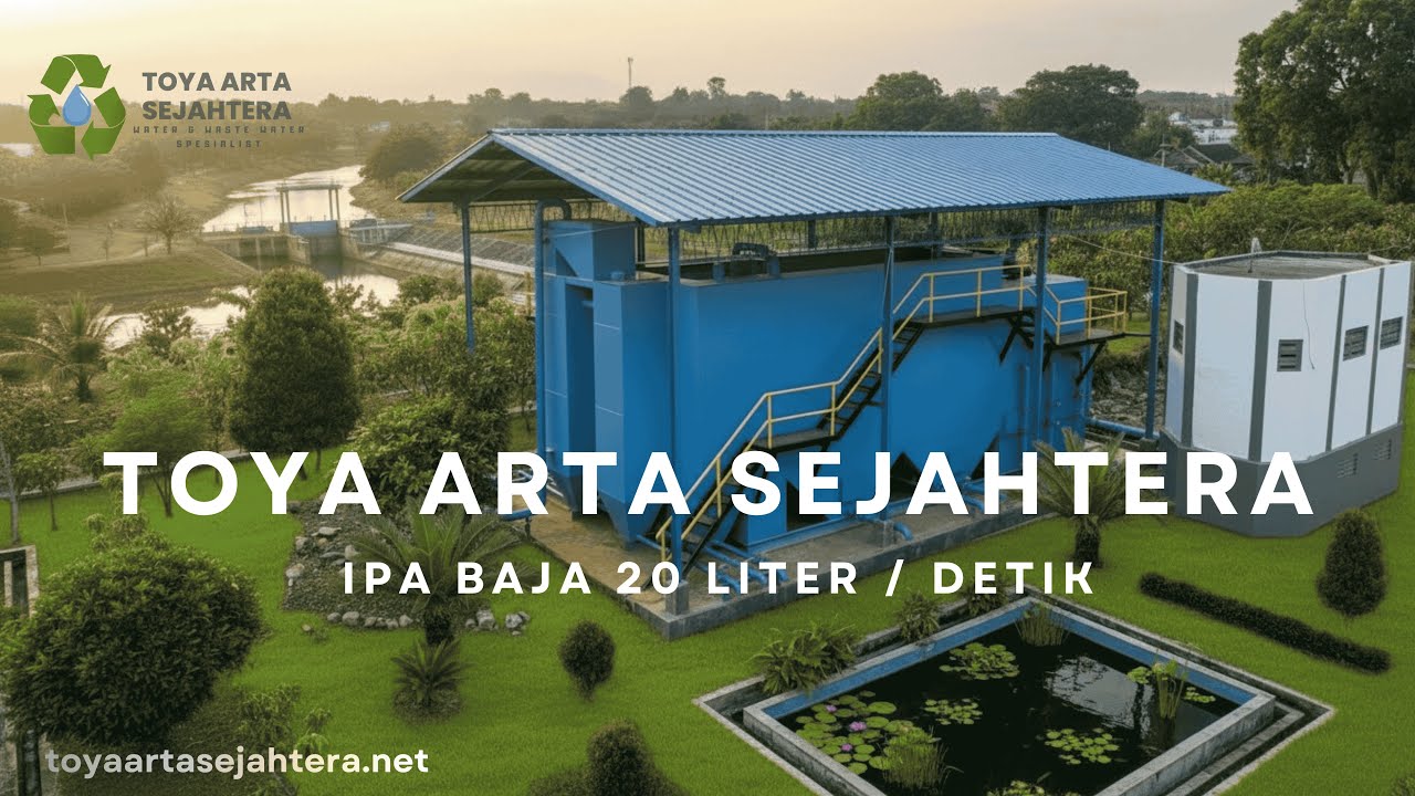 Desain IPA Baja 20 Liter Per Detik untuk Kebutuhan PDAM & Industri ...
