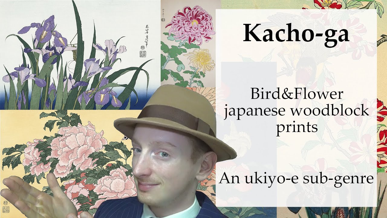Kacho-ga, Bird&Flower Japanese Woodblock Prints, an Ukiyo-e sub genre ...
