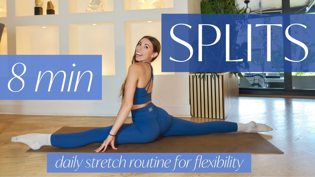 8 MIN DAILY STRETCH TO GET YOUR SPLITS / Beginner Friendly - YouTube