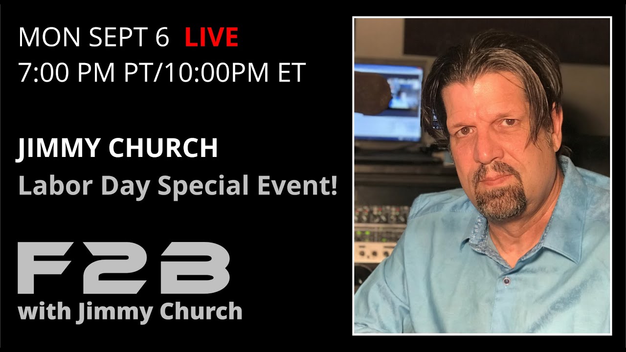 Ep. 1483 FADE to BLACK Jimmy Church w/ Jimmy Church: Labor Day Special ...