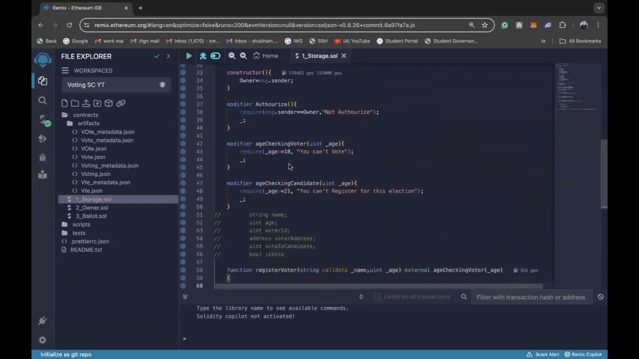 Building a Voting DApp: Smart Contract Tutorial in Solidity - YouTube