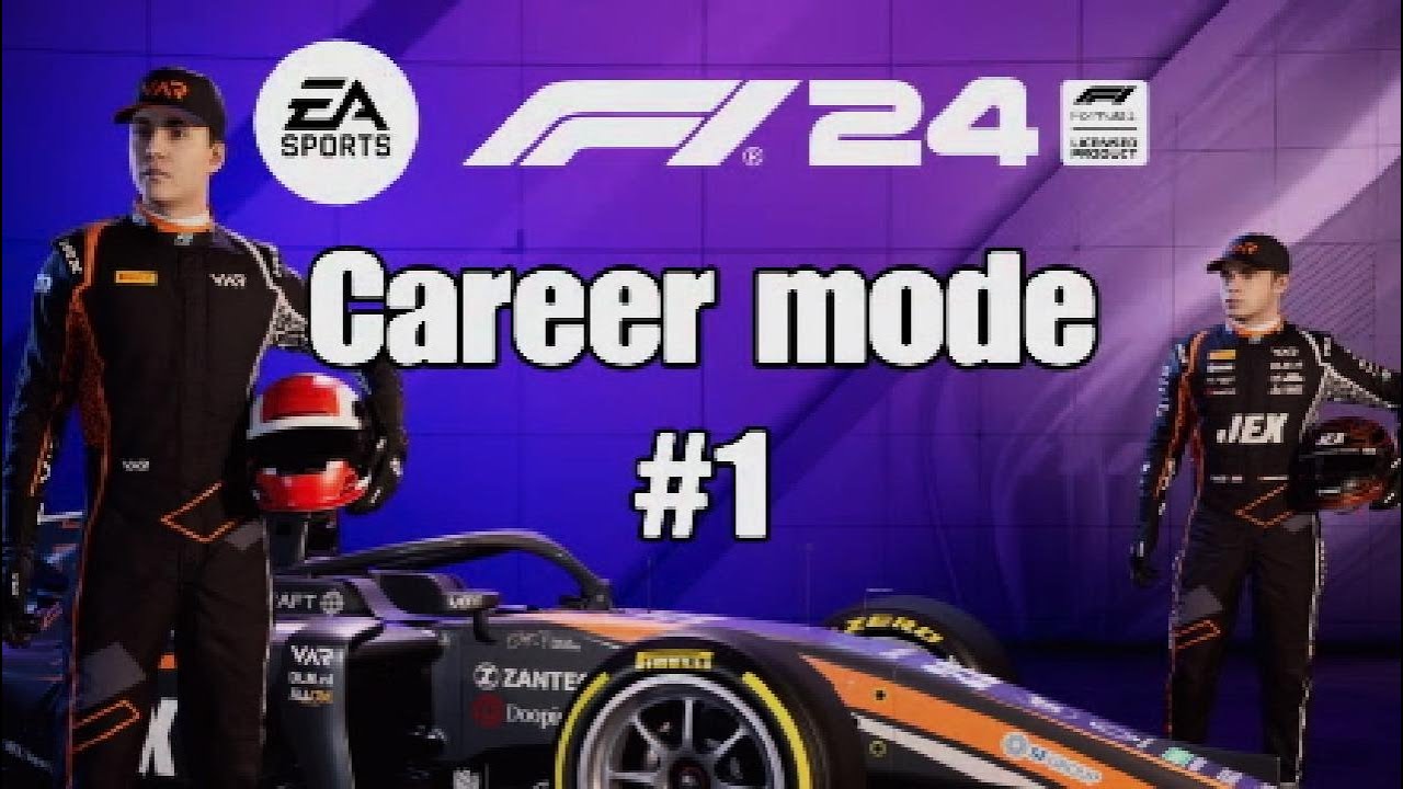 A Decent start to our NEW CAREER | F124 Career mode | F1 #1 - YouTube