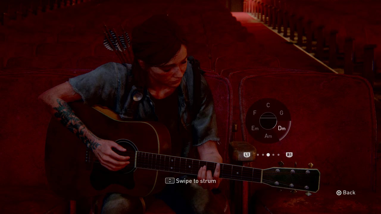 The LoU2 Ellie playing Ecstasy at the theater - YouTube