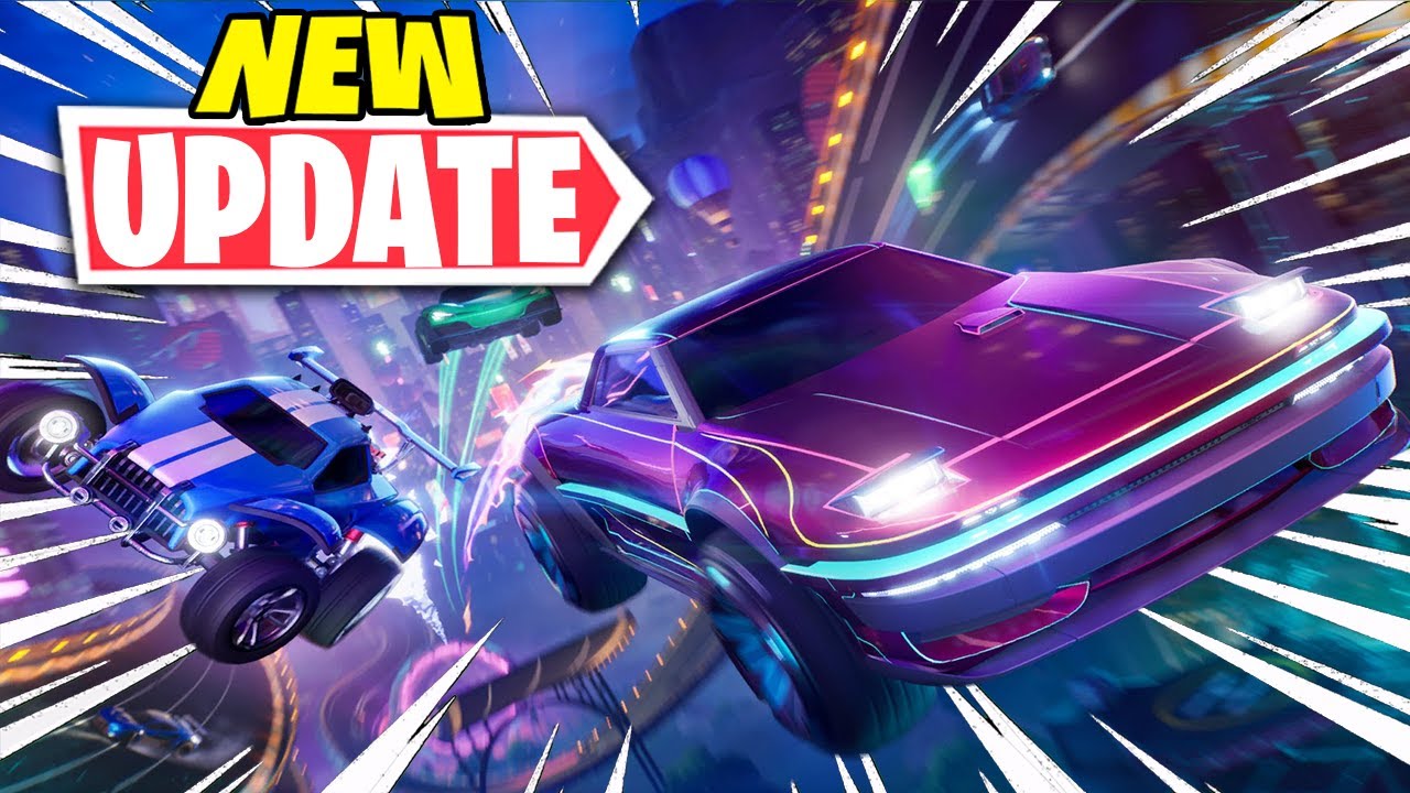 Fortnite Neon Rush Update - YouTube