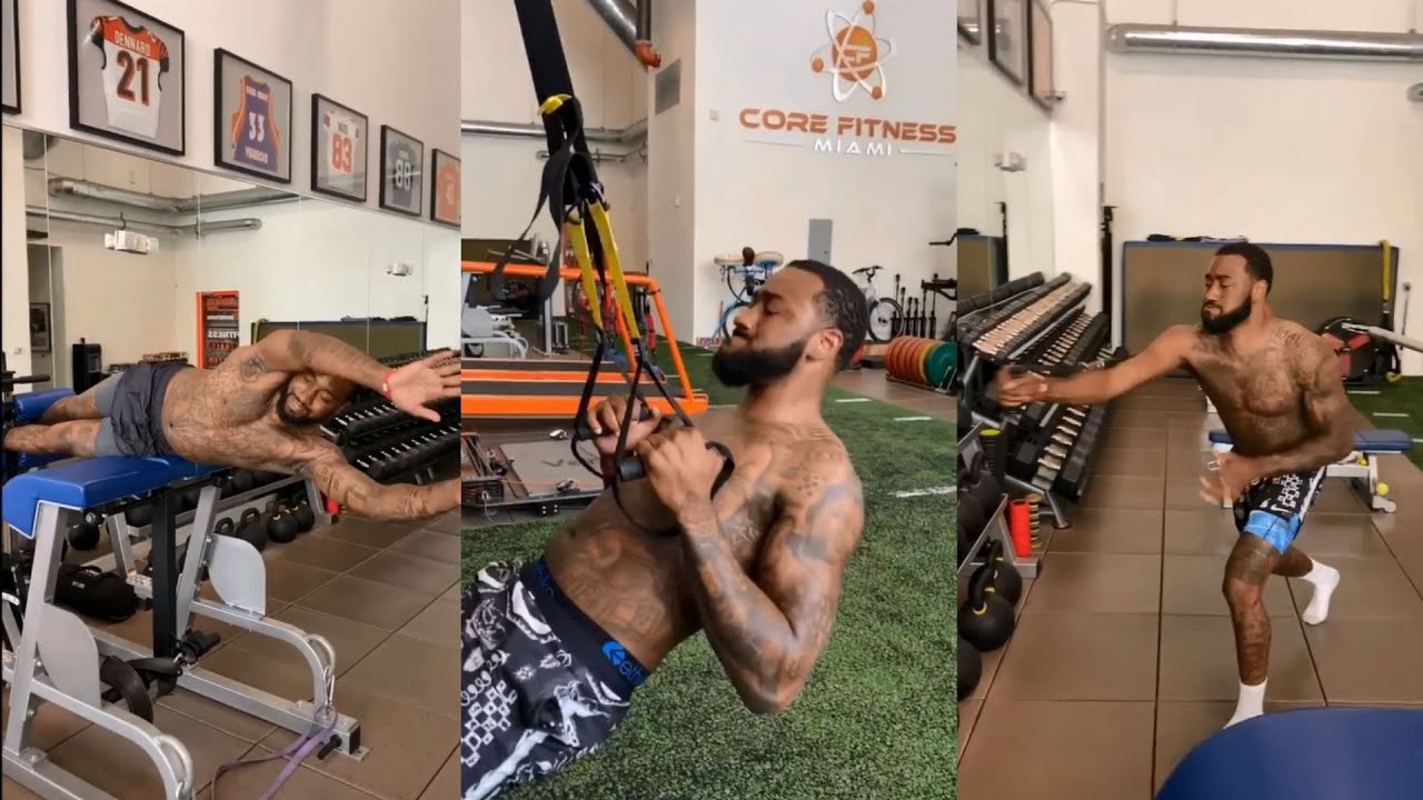 John Wall Training for his Comeback Next Year - YouTube