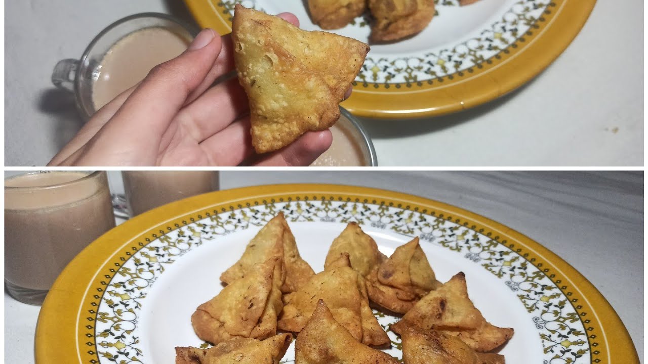 Chicken Samosa | Mini Chicken Samosa | How To Make Chicken Samosa At ...