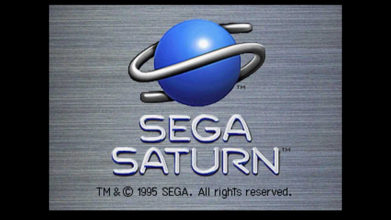 SEGA Saturn boot / startup screen - YouTube