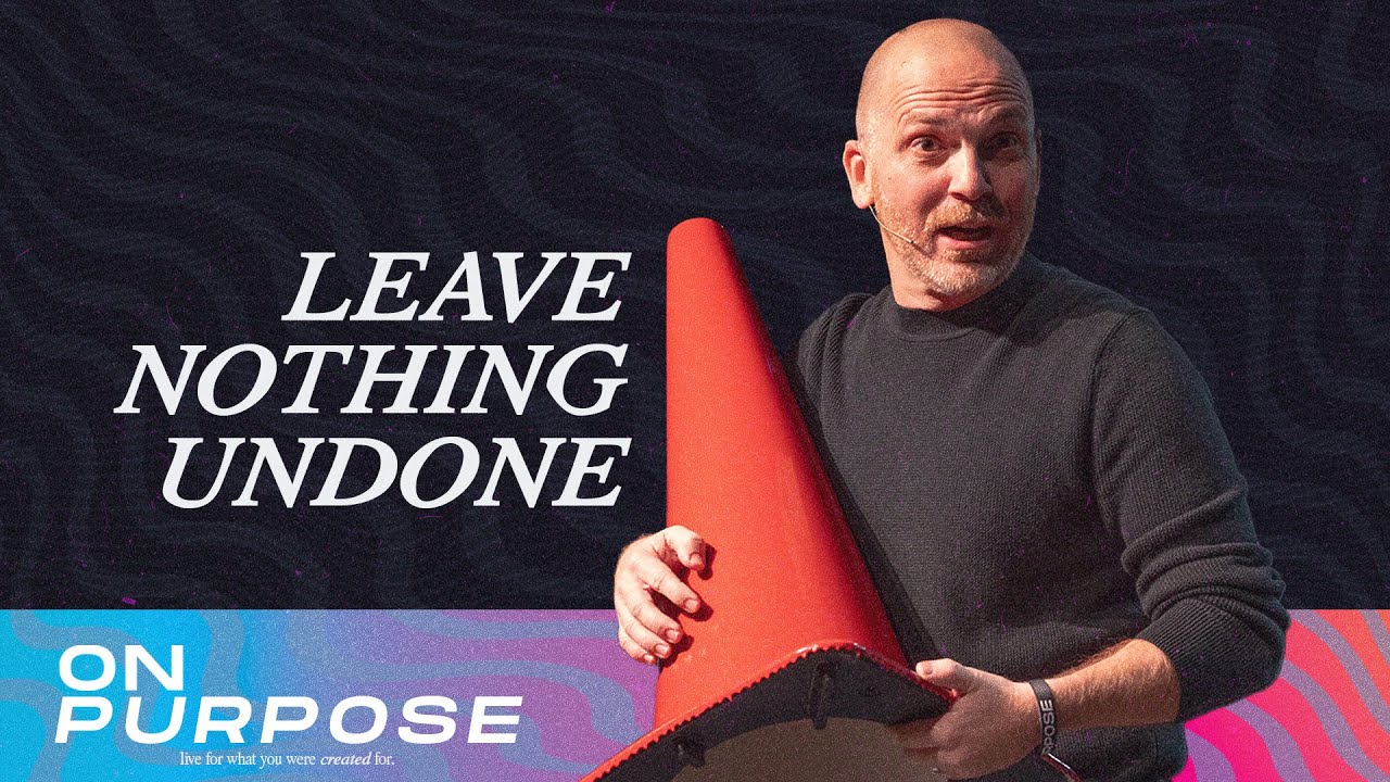 On Purpose - Part 3 - YouTube
