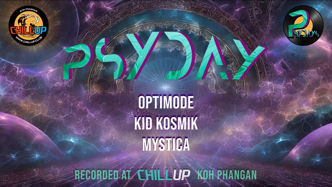 Psytrance rave 2025 with Mystica, Kid Kosmik + Optimode (Psytrance full ...