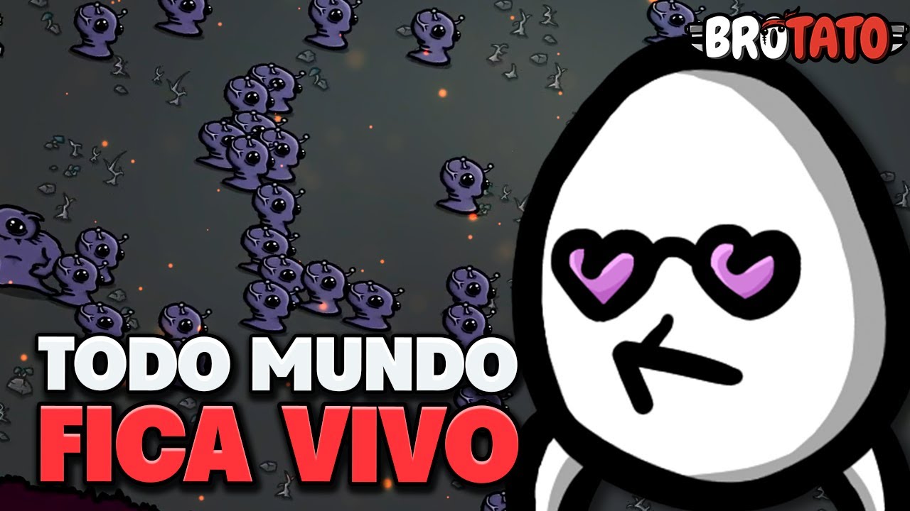 BROTATO: Jogando com o personagem MAIS CHATO na dificuldade máxima! Não posso derrotar o inimigo ...