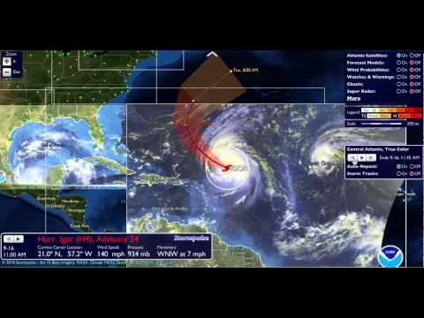 The Stormpulse Big Picture: Karl, Igor, and Julia - Tropical Update - 9 ...