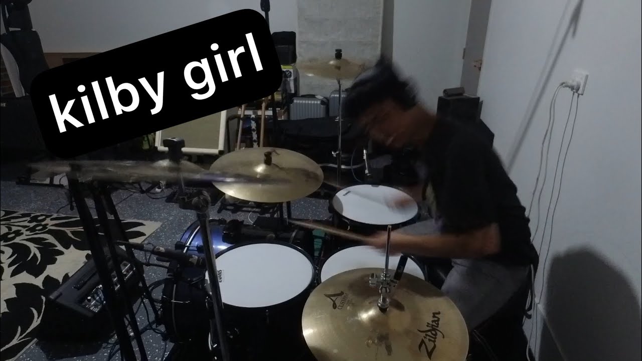 kilby girl - the backseat lovers drum cover - YouTube