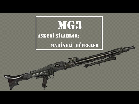 MG3 Makineli Tüfeği Kısa Tarihçe, Özellikleri , Çalışma Sistemi, Temel Sök-Tak İşlemi