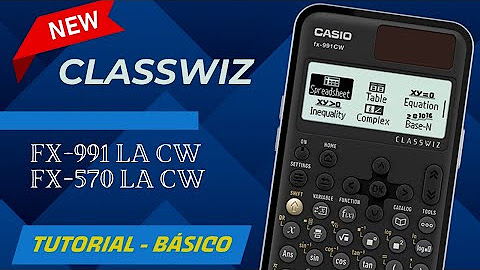 Cómo usar la Calculadora Casio ClassWiz fx-570/991 LA CW - Tutorial: Configuración, comandos ...