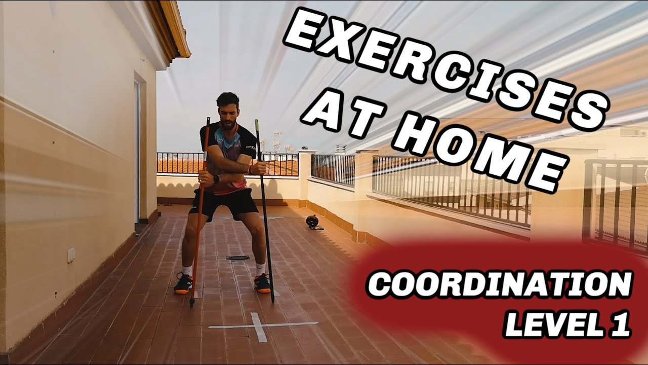 Badminton Motor skills (7 exercises) - COORDINATION Training LEVEL 1 ...