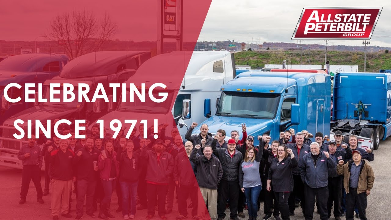 Allstate Peterbilt Group: Celebrating Since 1971! - YouTube