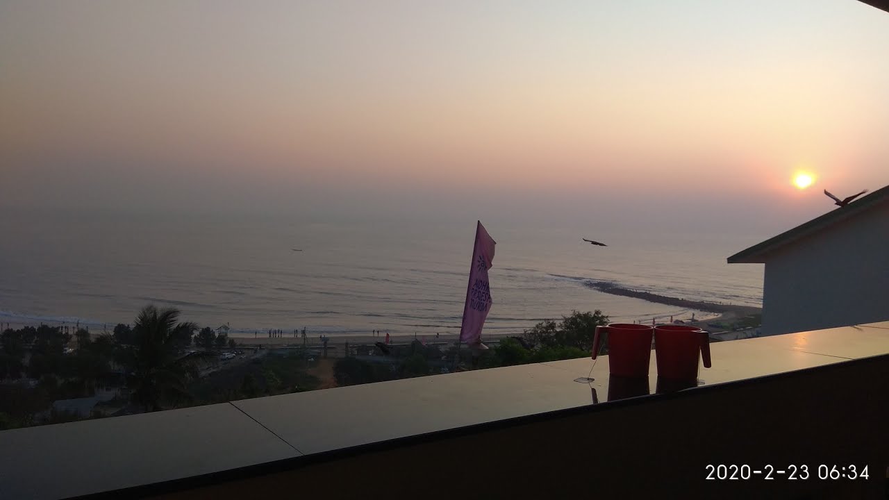 #incredibleindia | Sunrise view from APTDC Haritha Beach Resort ...