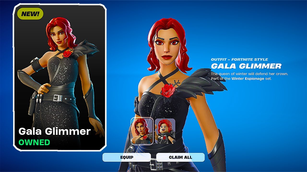 Purchasing GALA GLIMMER SKIN IN FORTNITE! - YouTube