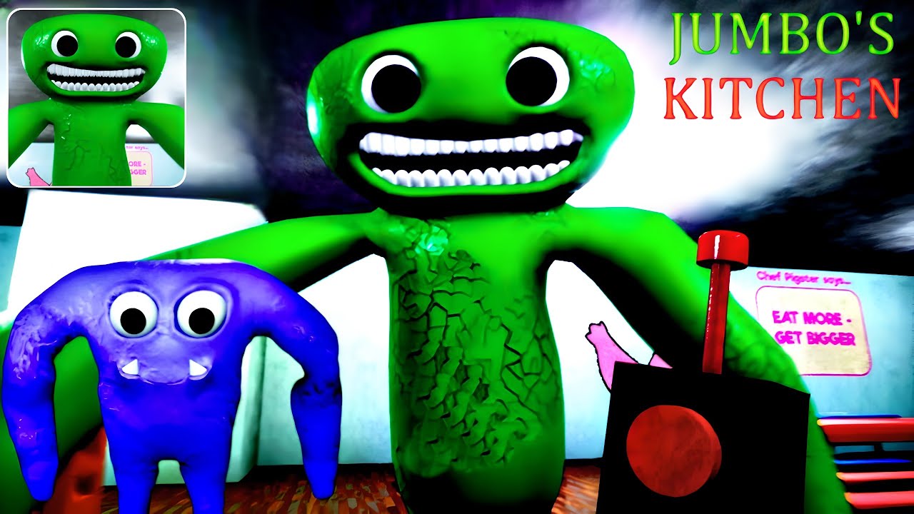 Jumbo Josh's Kitchen Chef Pigster Monster | Copy of Garten of Banban 4 ...