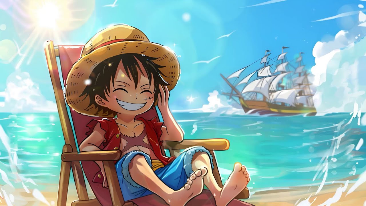 Luffy hip hop one piece 🏴‍☠️ Lofi hip hop songs mix to calm and ...