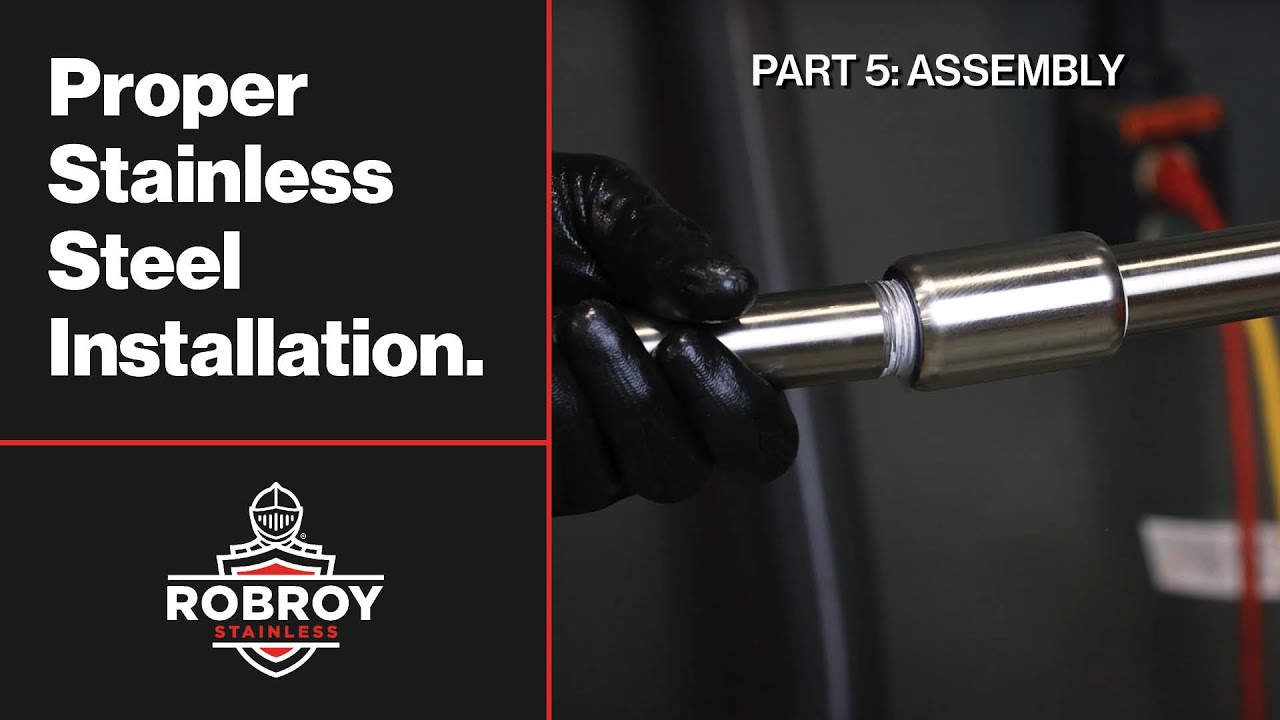 How to Assemble Stainless Steel Conduit: Robroy Stainless Installation ...