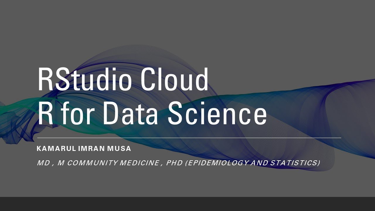RStudio Cloud dan R for Data Science (Versi Bahasa Melayu) - YouTube