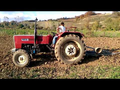 Massey ferguson 240 ve başak 2073 çift sürerken-part-2