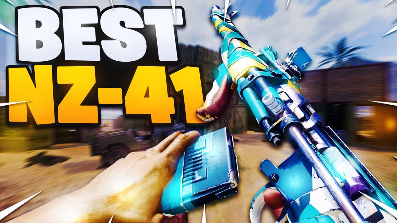 the FASTEST KILLING *NZ41* in COD VANGUARD 💯 BEST NZ-41 CLASS SETUP (NZ ...