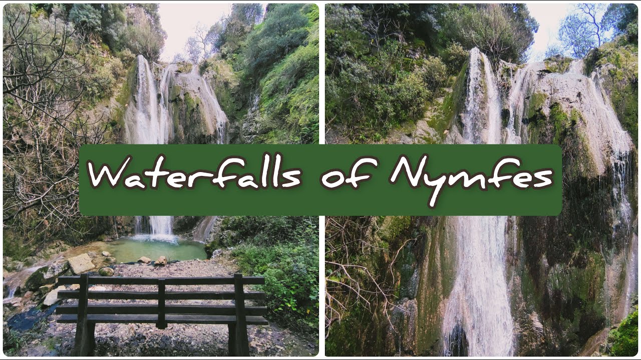 AnotherLifeTv #TravelGuideCorfu | Waterfalls of Nymfes - YouTube