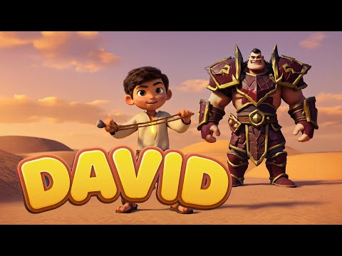 🌙The Story of Prophet Dawud (David) | Islamic 3D Animation for Kids✨