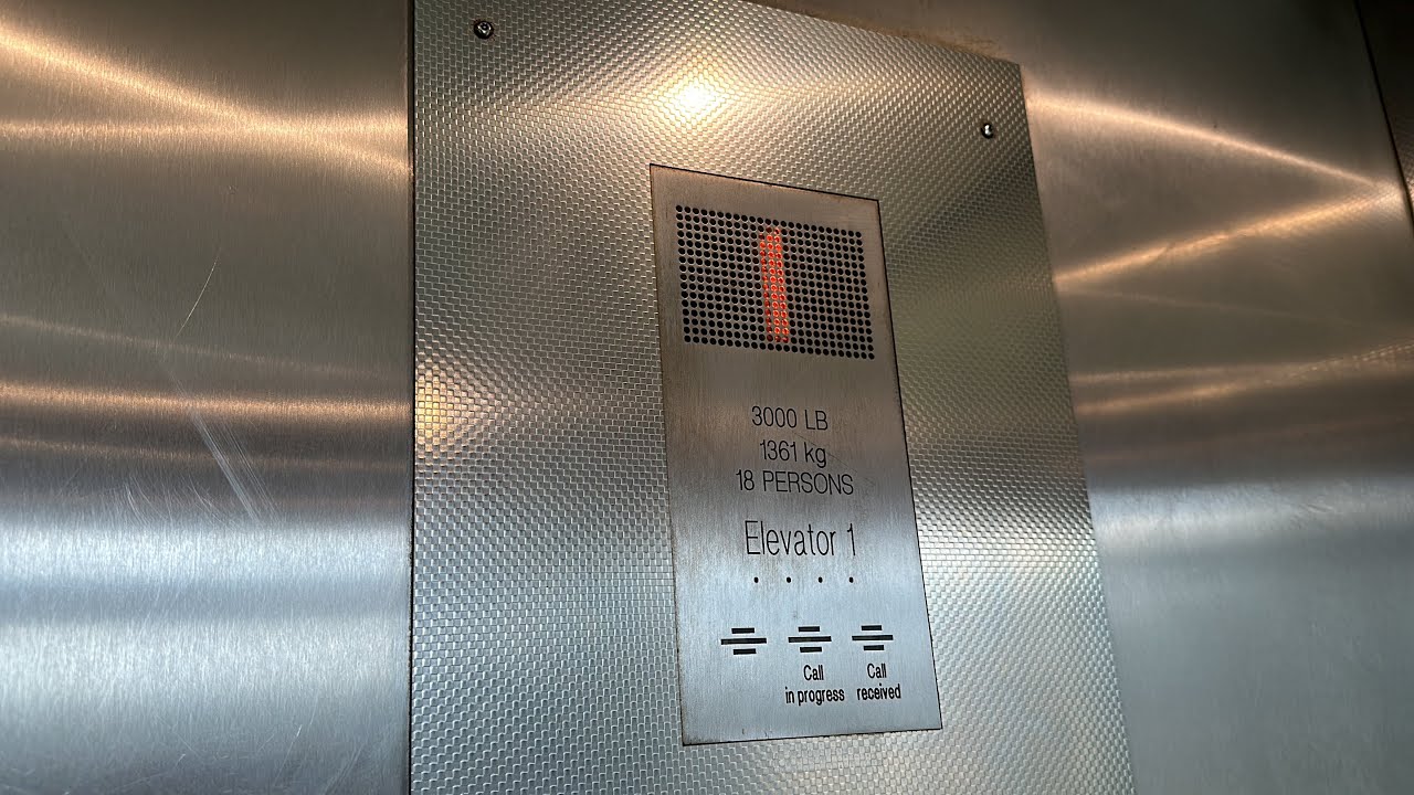 KONE EcoDisc South Elevator at Libra Parking Garage- University of Central Florida- Orlando, FL ...