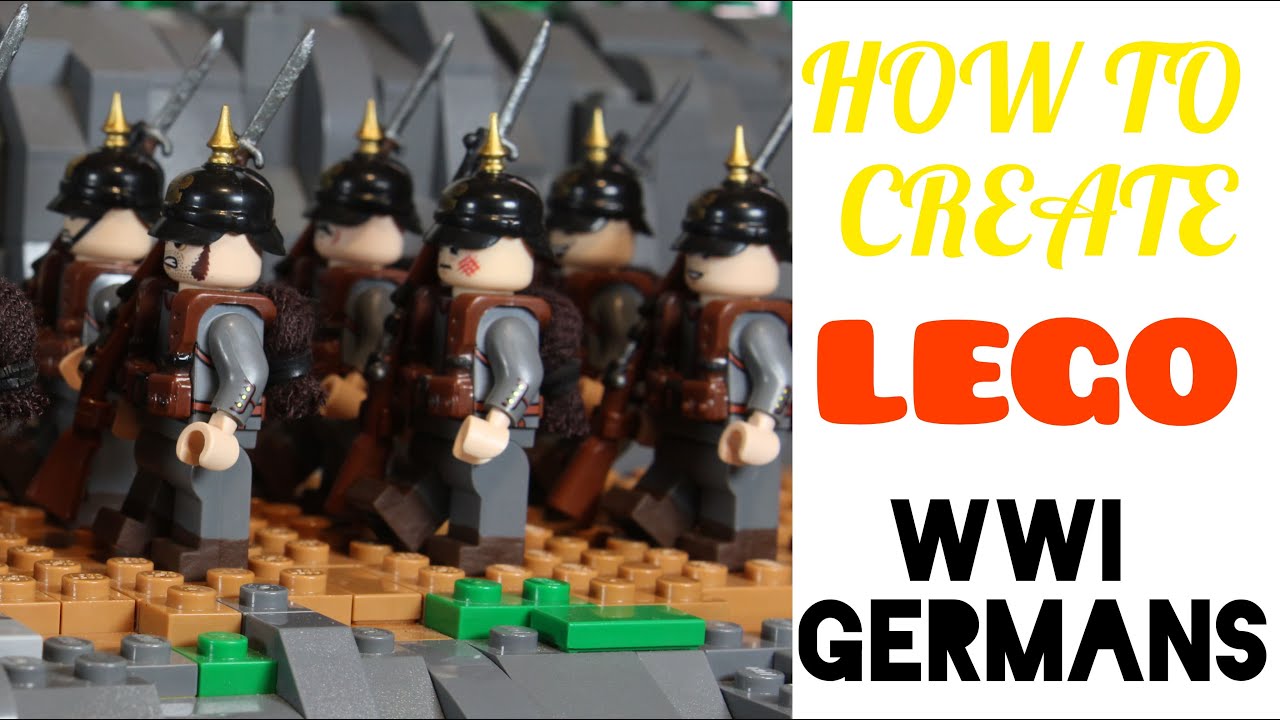 How to build LEGO WW1 Germans - YouTube