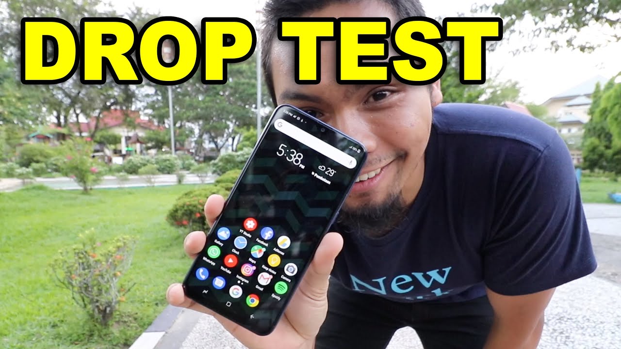 GALAXY M20 ANTI PECAH! (Galaxy M20 drop test) - YouTube