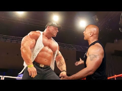 Dwayne The Rock Johnson  ПРОТИВ Morgan The Big Rock Aste