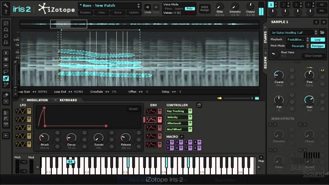 How To Tutorial - Spectral Synthesis with Iris2 - SubjectSound - YouTube