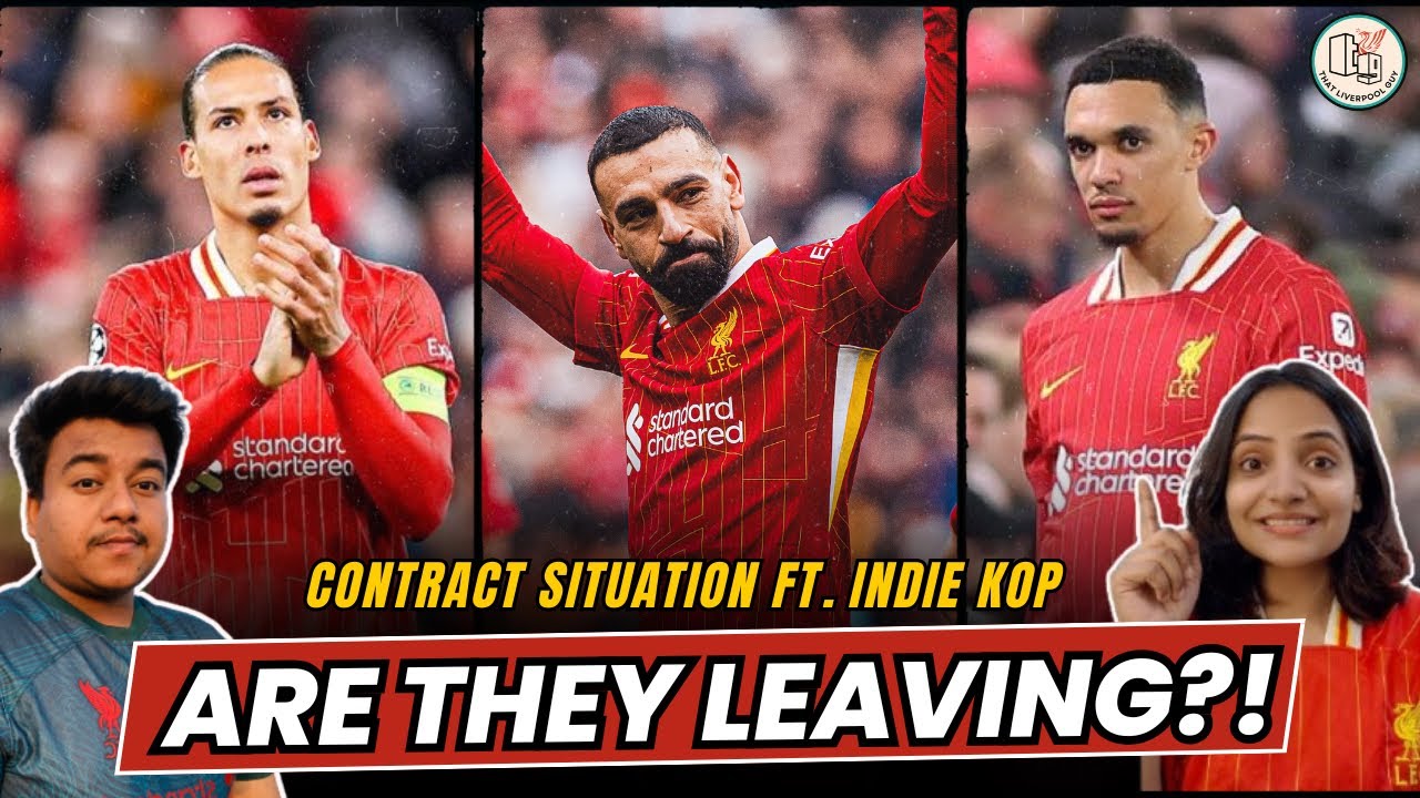 Salah, VVD & Trent Contract Talks: Are They Leaving ? ft. ⁠ ⁠@IndieKOP ...