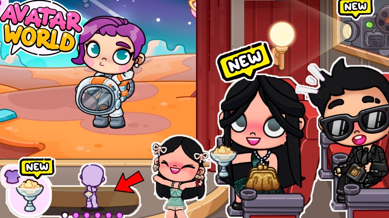 LLEGO EL NUEVO CINE⭐🎥!! NUEVA ACTUALIZACION *en AVATAR WORLD *NALA💞 ...