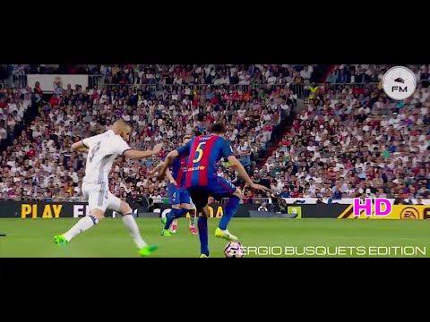 Sergio Busquets Vs Real Madrid  ●The Complete Domination in the Field  ●  23- 4- 2017  ● HD