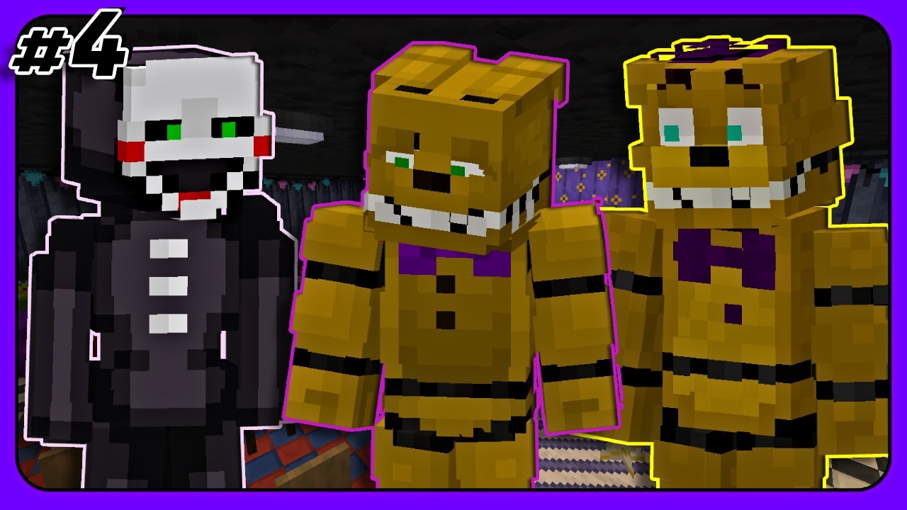 S1 Ep 4 Minecraft FNAF Roleplay | Banjo Trouble! - YouTube