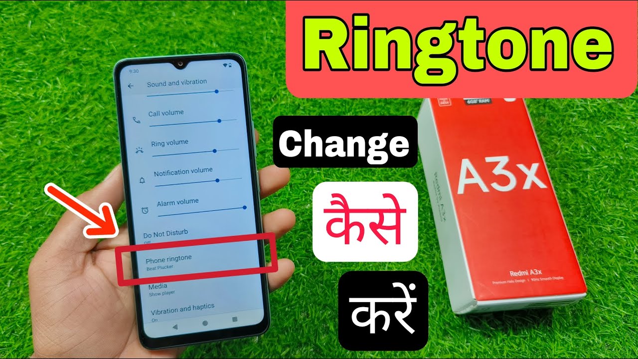 How To Change Ringtone in Redmi A3x | Redmi A3x Ringtone Change Kaise ...