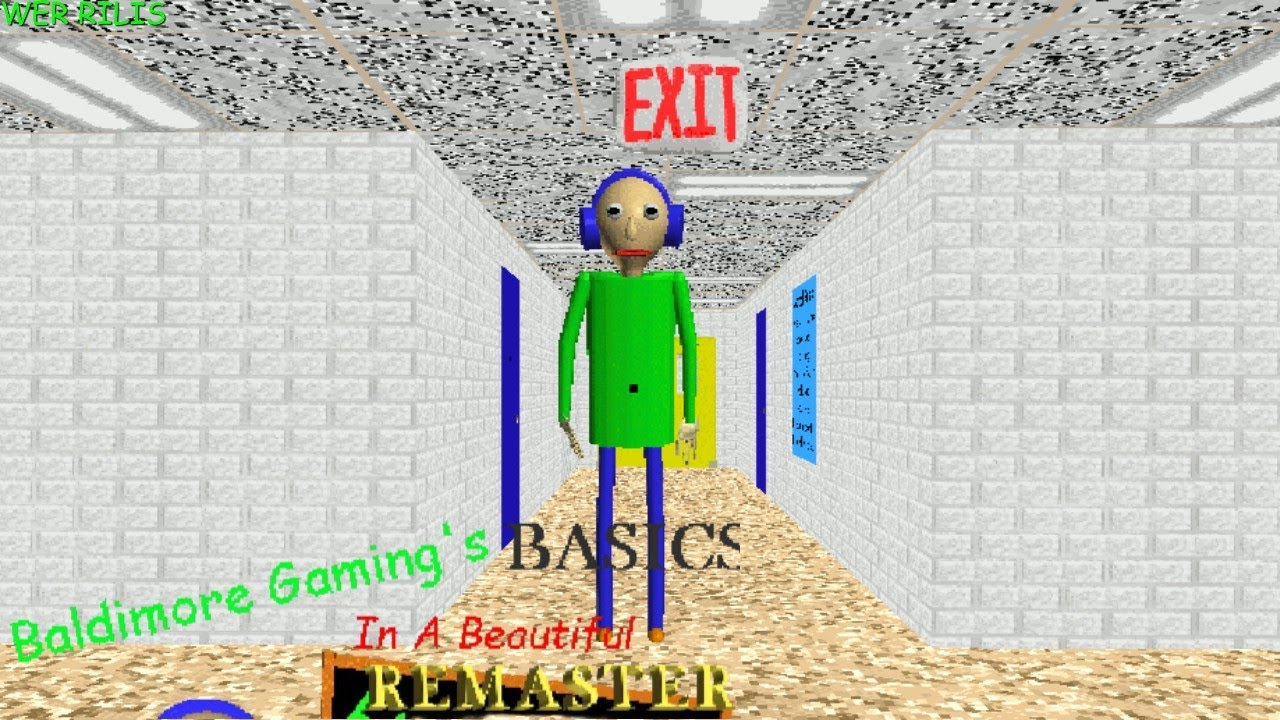 Baldimore Gaming's Basics Remastered | Baldi's Basics Mod - YouTube