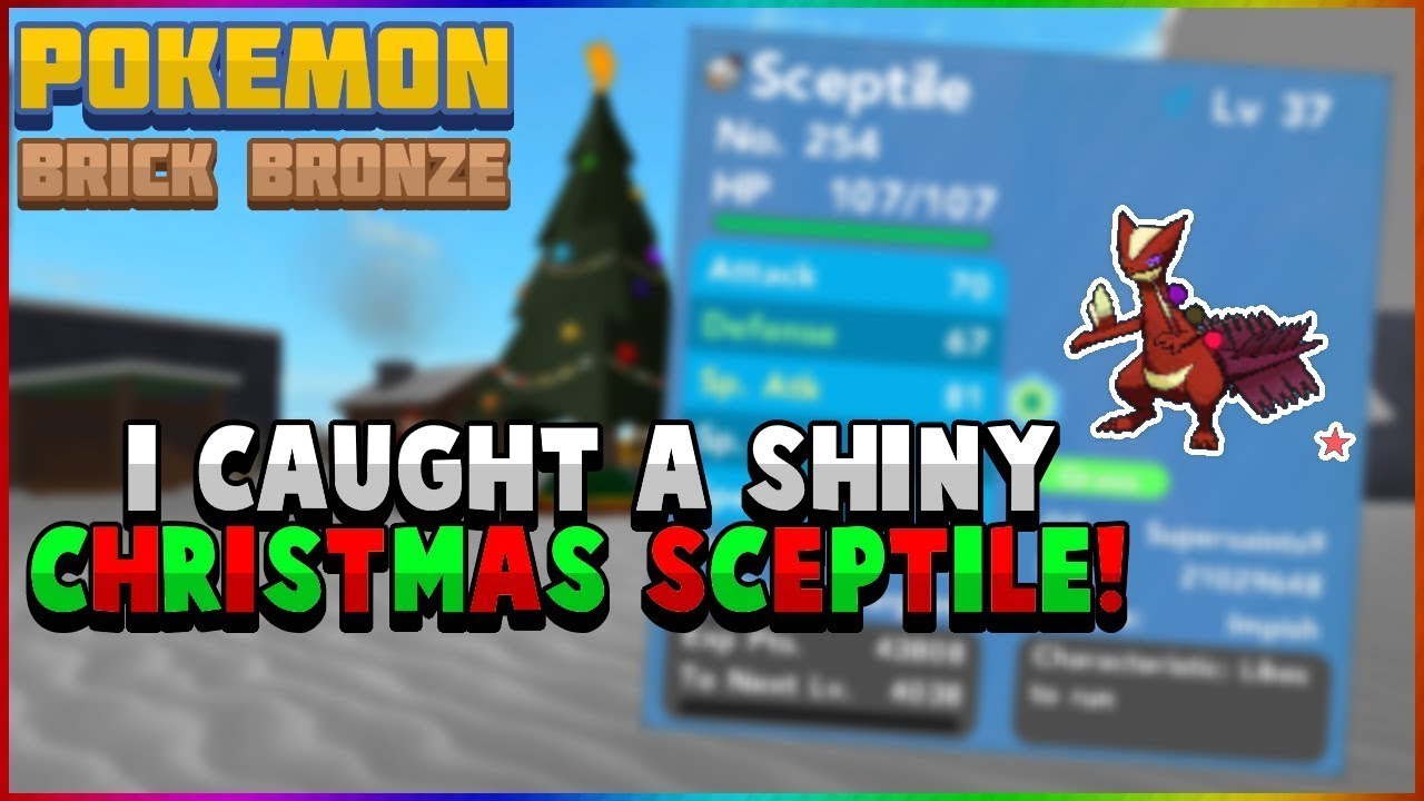 PBB RORIA CONQUEST SHINY XMAS SCEPTILE - YouTube