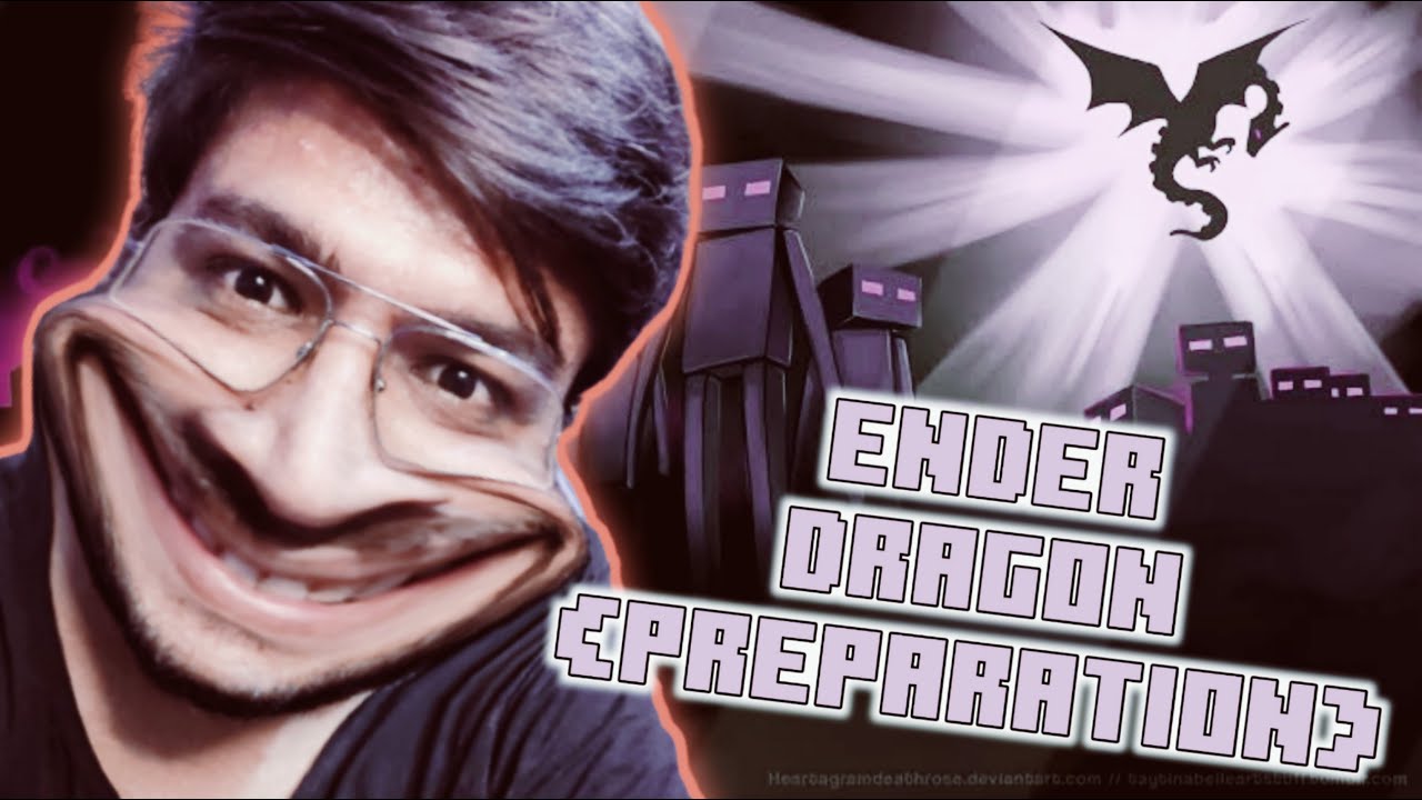 Ender dragon preparation | Mogi plays Minecraft | - YouTube