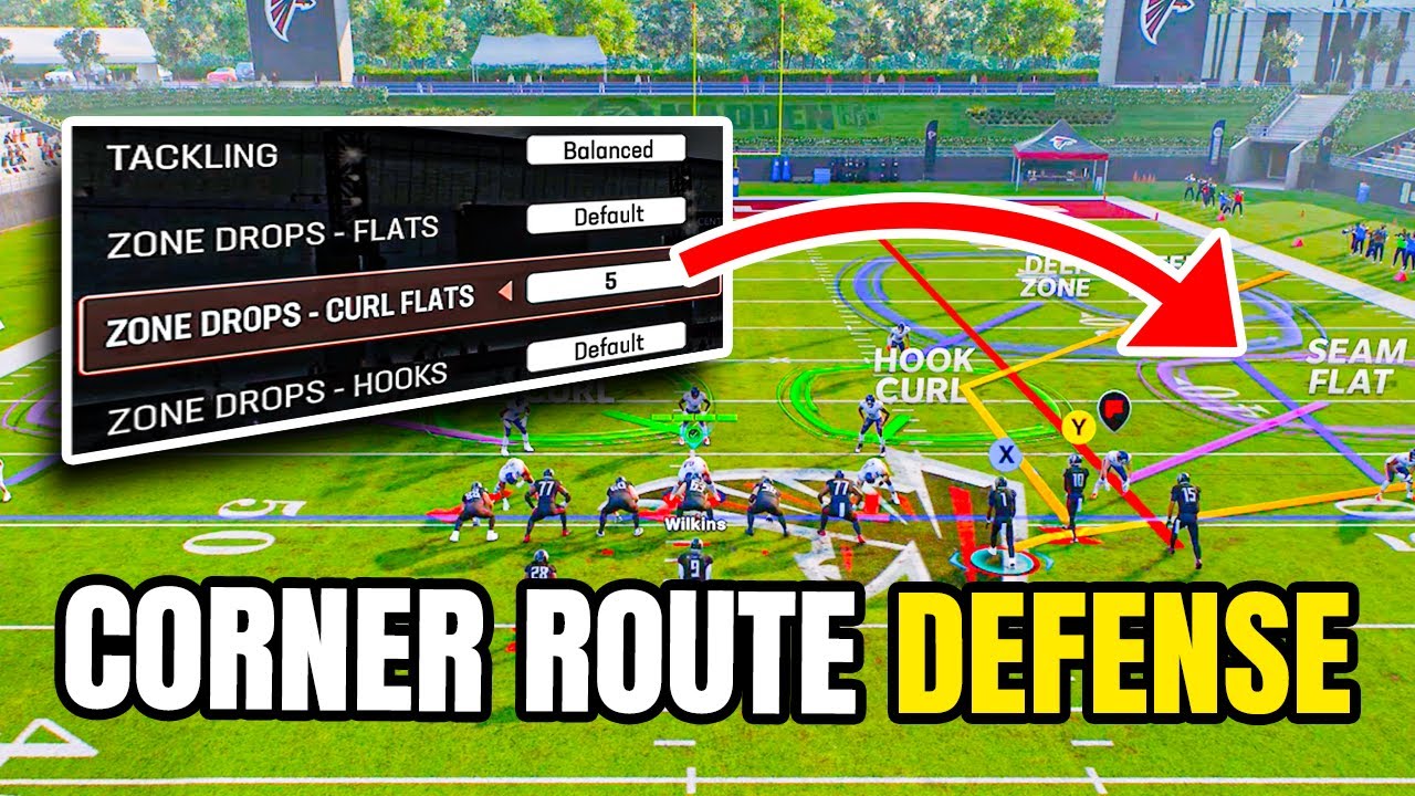 How To Defend Corner Routes Without Switch Stick - YouTube