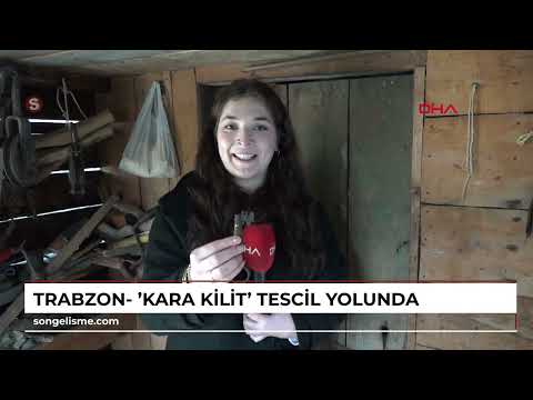 Trabzon- 'Kara kilit' tescil yolunda