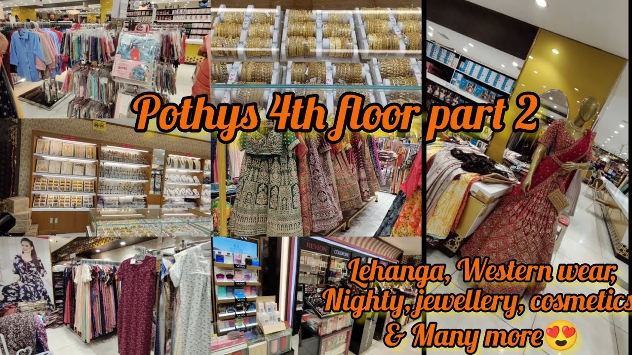 💥😍pothys shopping part 2🫰/exclusively 4th floor/Bangalore/price details ...